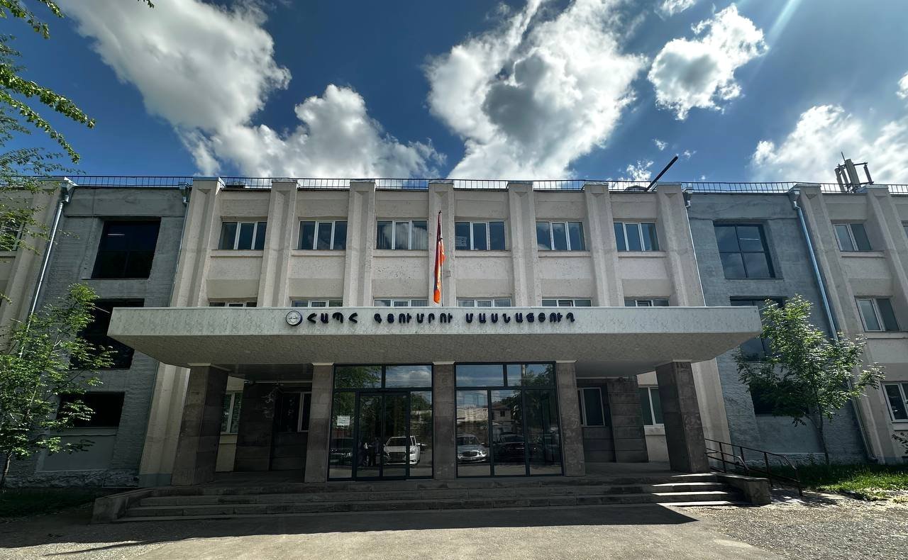 The renovation of the exterior of the buildings at NPUA's Gyumri branch ...